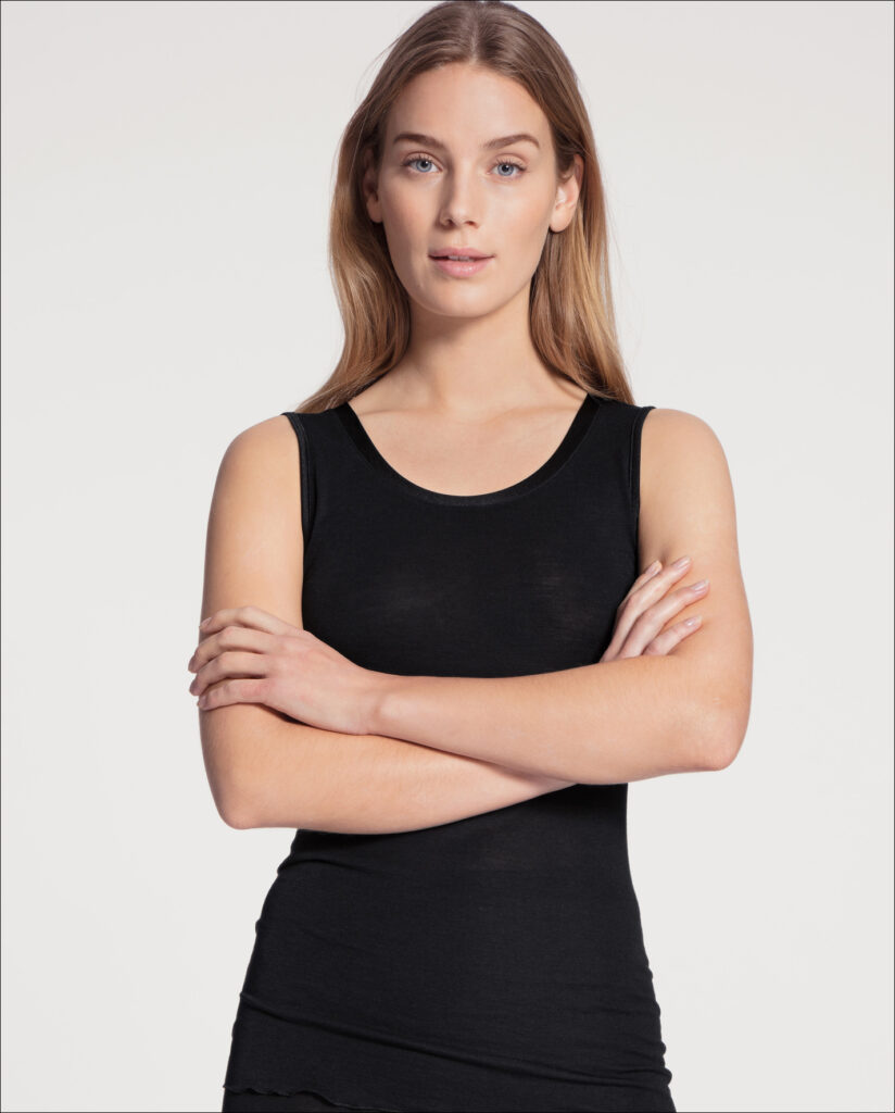 Calida Ull/Silke topp, Singlett - Sørbø undertøy